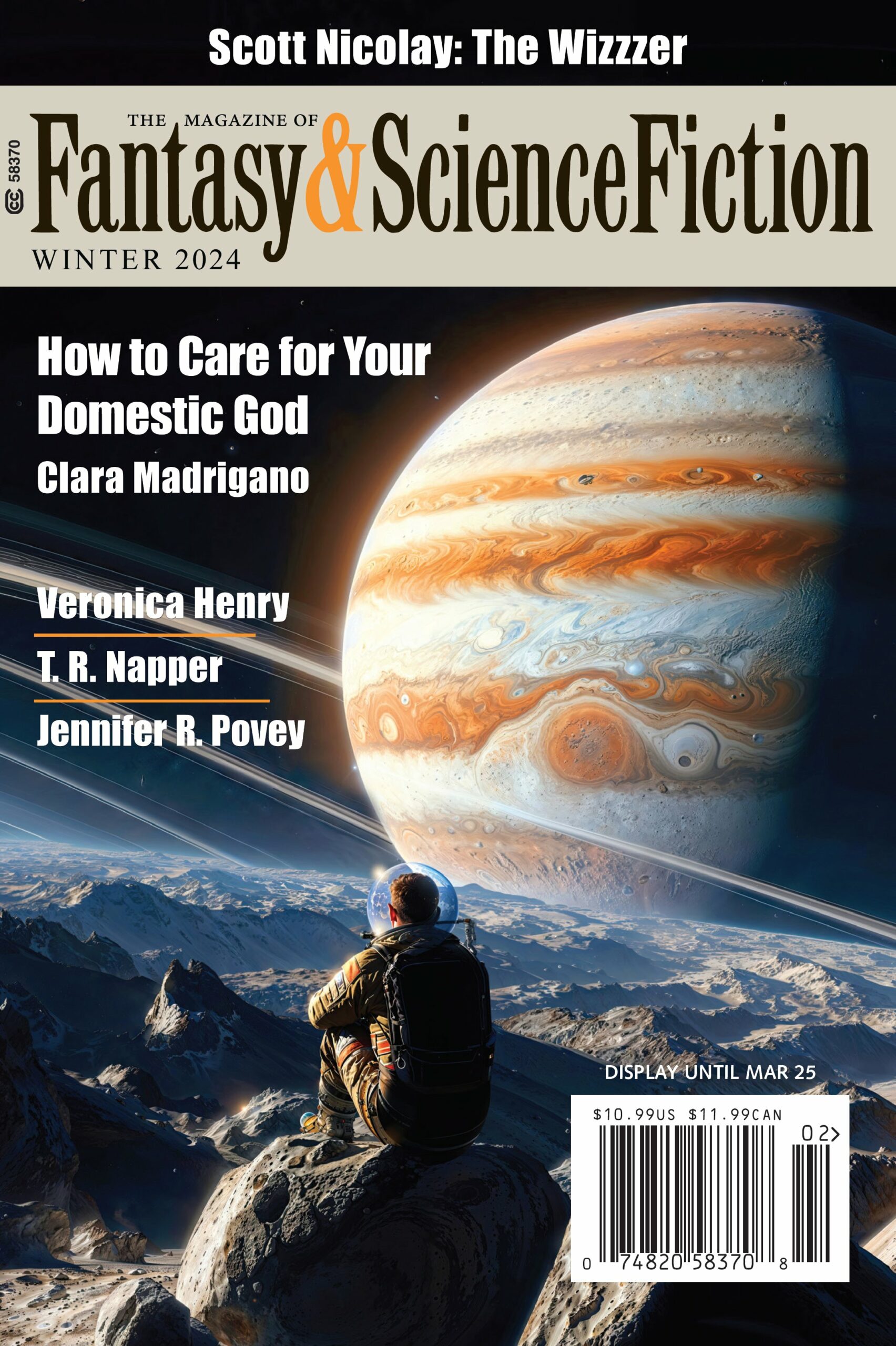 Andrew Weston Reviews: The Magazine of Fantasy & Science Fiction Winter ...