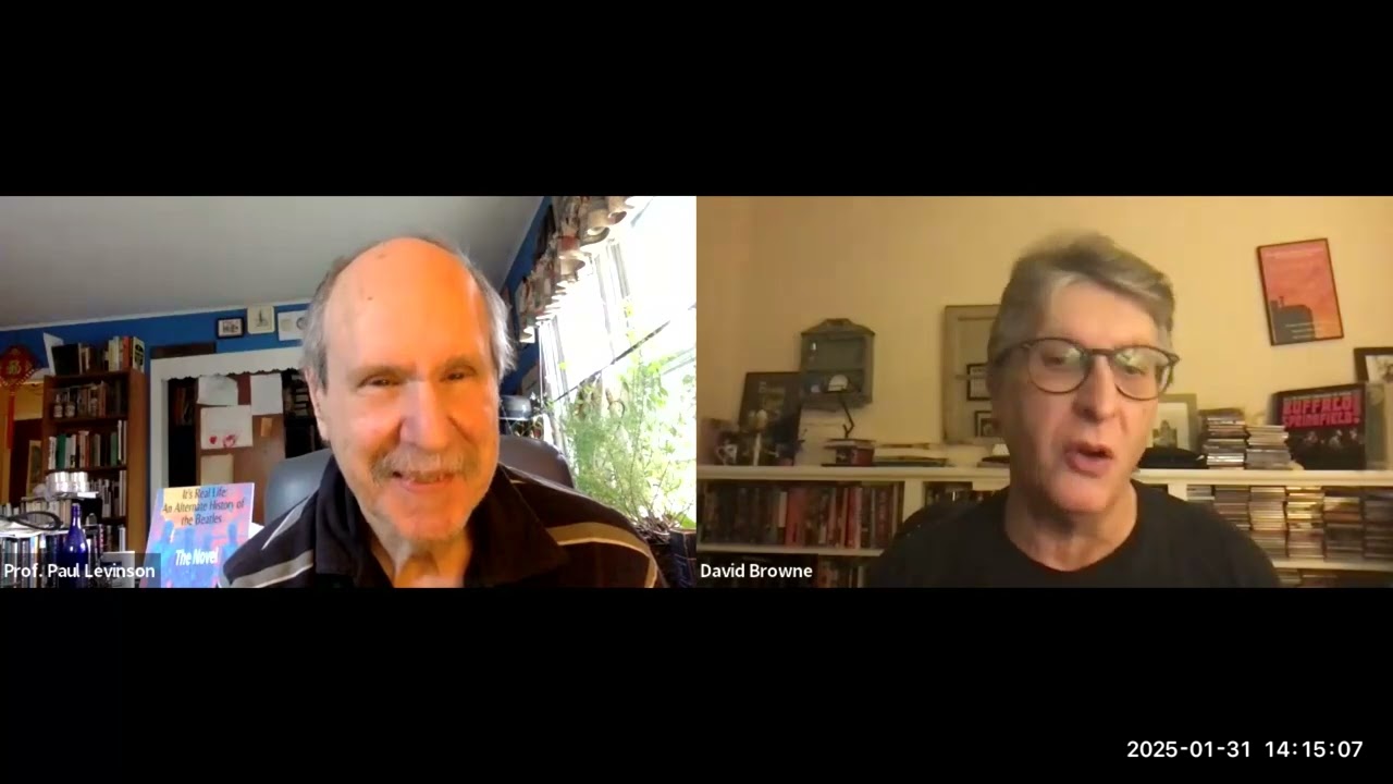 Paul Levinson interviews David Browne about Talkin' Greenwich Village ...